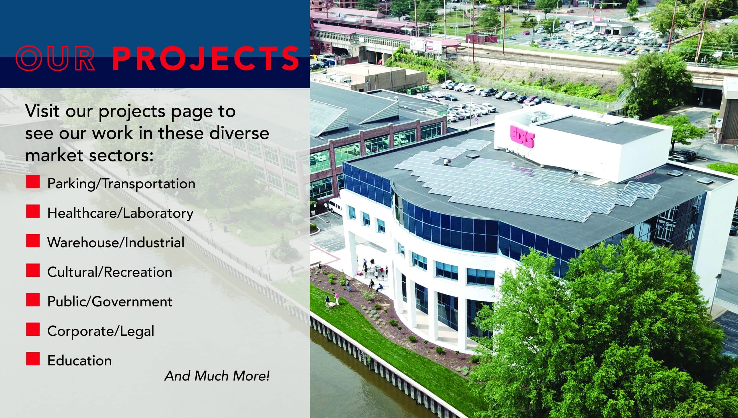 Construction, Design-Build, Interiors Projects - EDiS Company